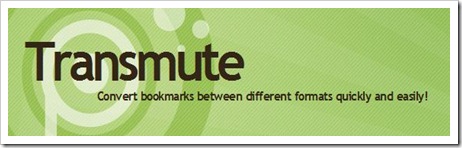 FILEnetworks Blog: Transmute – Convert Bookmarks Between FireFox, IE ...